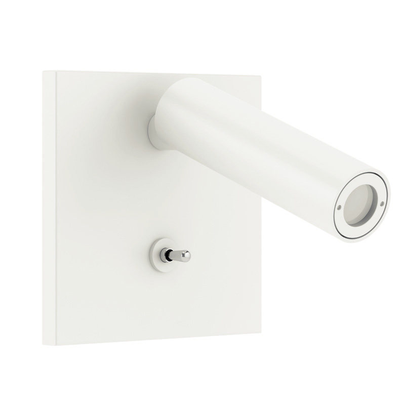 3W LED Matt White Reading Light - R&S Robertson