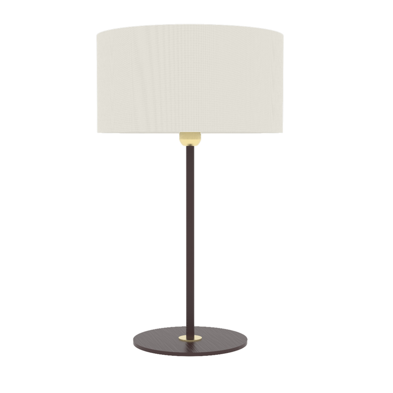 Bespoke Table Lamp with Contrast Details - R&S Robertson