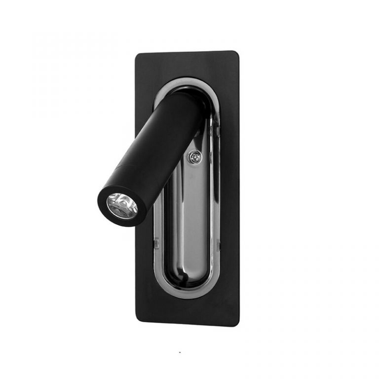 Black Recessed LED Reading Light - R&S Robertson