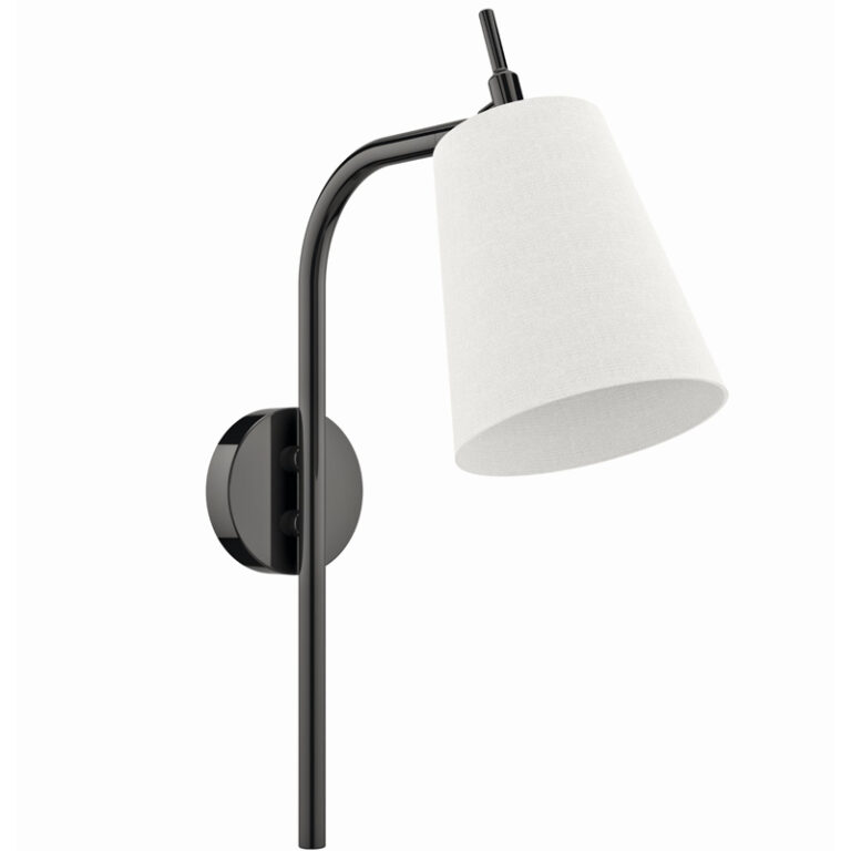 Matt Black Adjustable Wall Light - R&S Robertson