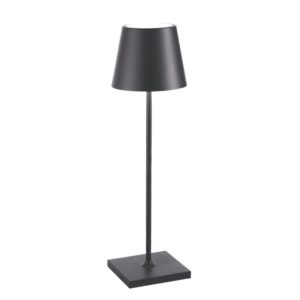IP65 Dark Grey 2.2w LED Portable Table Lamp - R&S Robertson