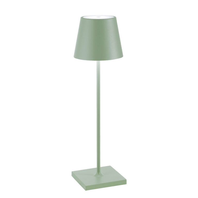 IP65 Sage Green 2.2w LED Portable Table Lamp - R&S Robertson