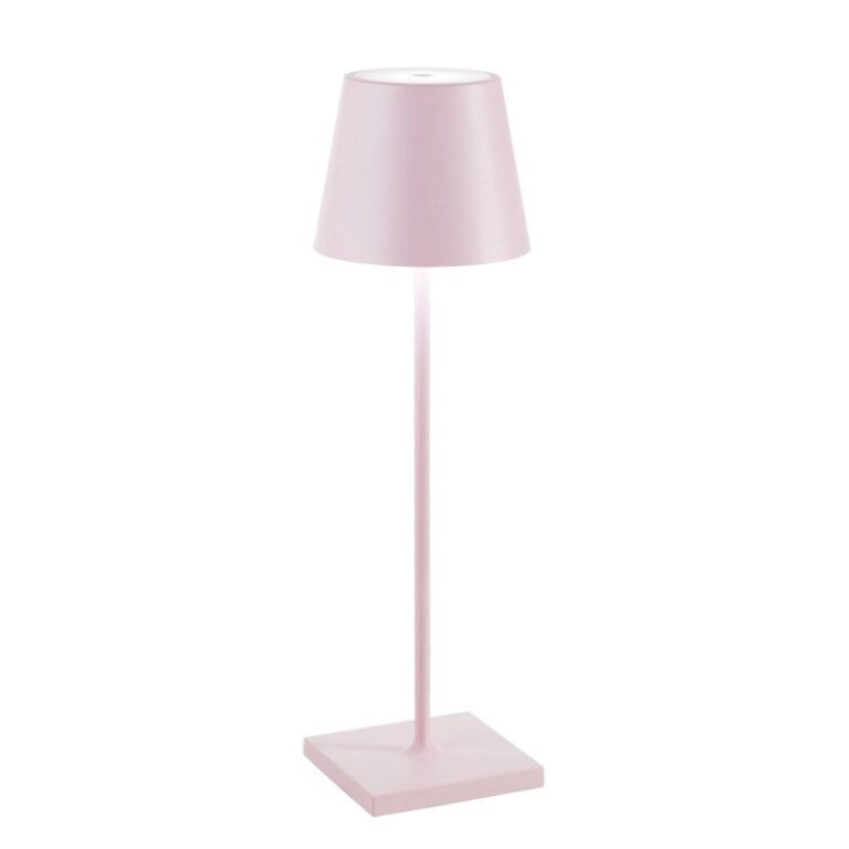 IP65 Pink 2.2w LED Portable Table Lamp - R&S Robertson
